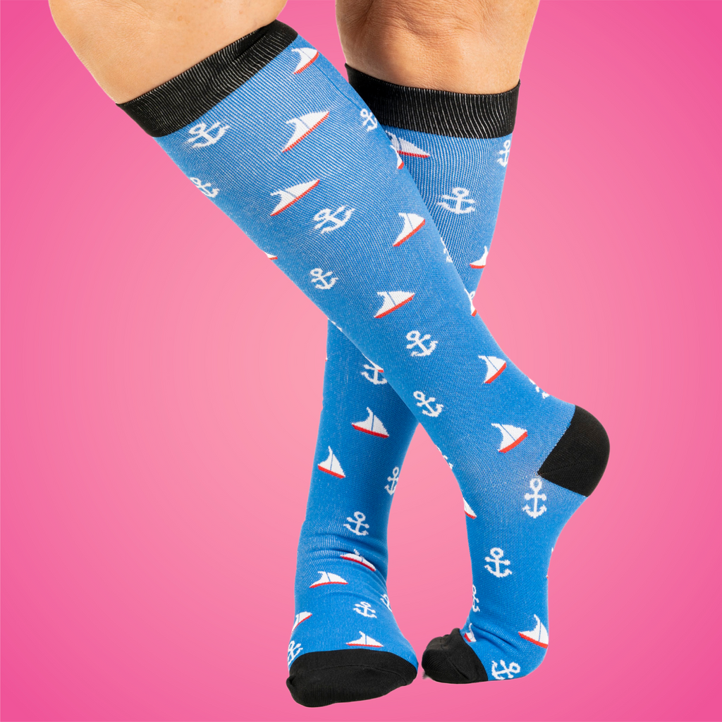 Compression Socks Bundle & Save Sailboats – sockymate
