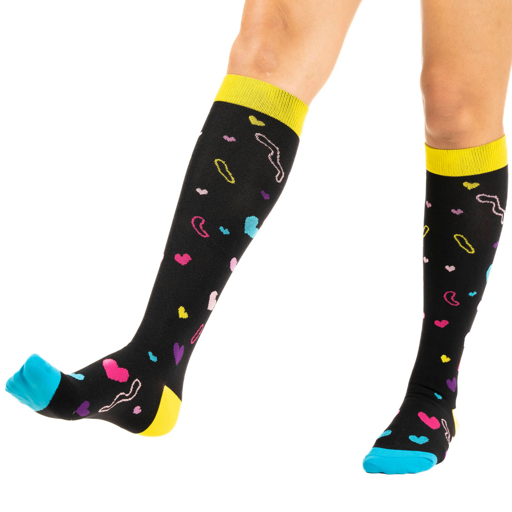 Compression Socks Bundle & Save Yellow Hearts – sockymate