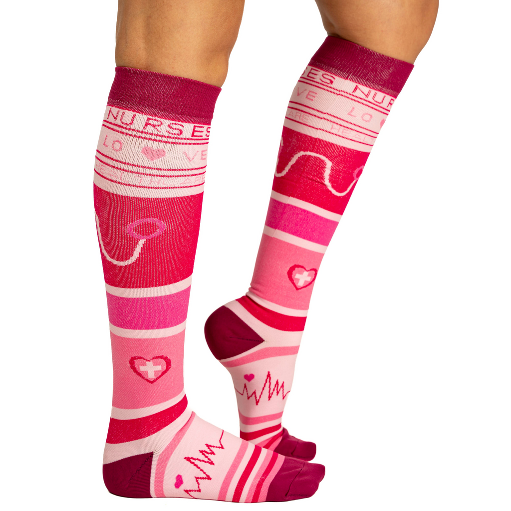 Compression Socks Bundle & Save Pink Nurses Love – sockymate