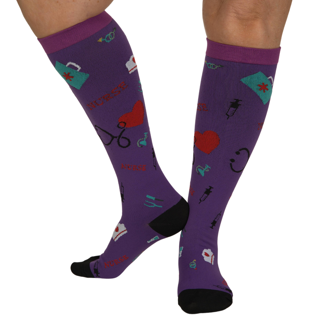 Compression Socks Bundle & Save Purple Nurses – sockymate