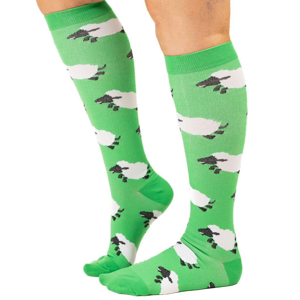 Compression Socks Bundle & Save Green Sheep – sockymate