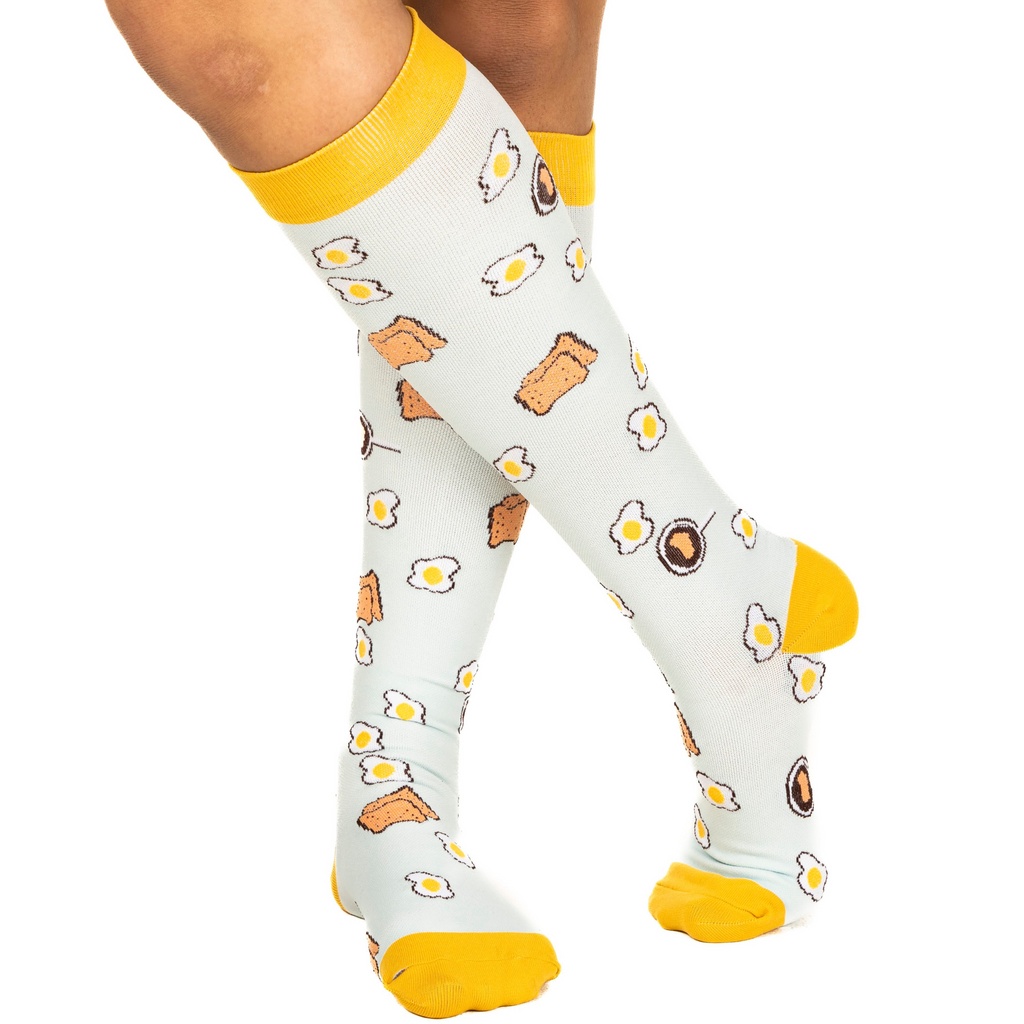 Bundle & Save Compression Socks Eggs on Toast – sockymate